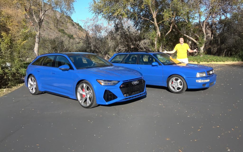 2021 Audi RS 6 Avant vs 1994 Audi RS2 Avant: 25 Years of Fast Wagons ...