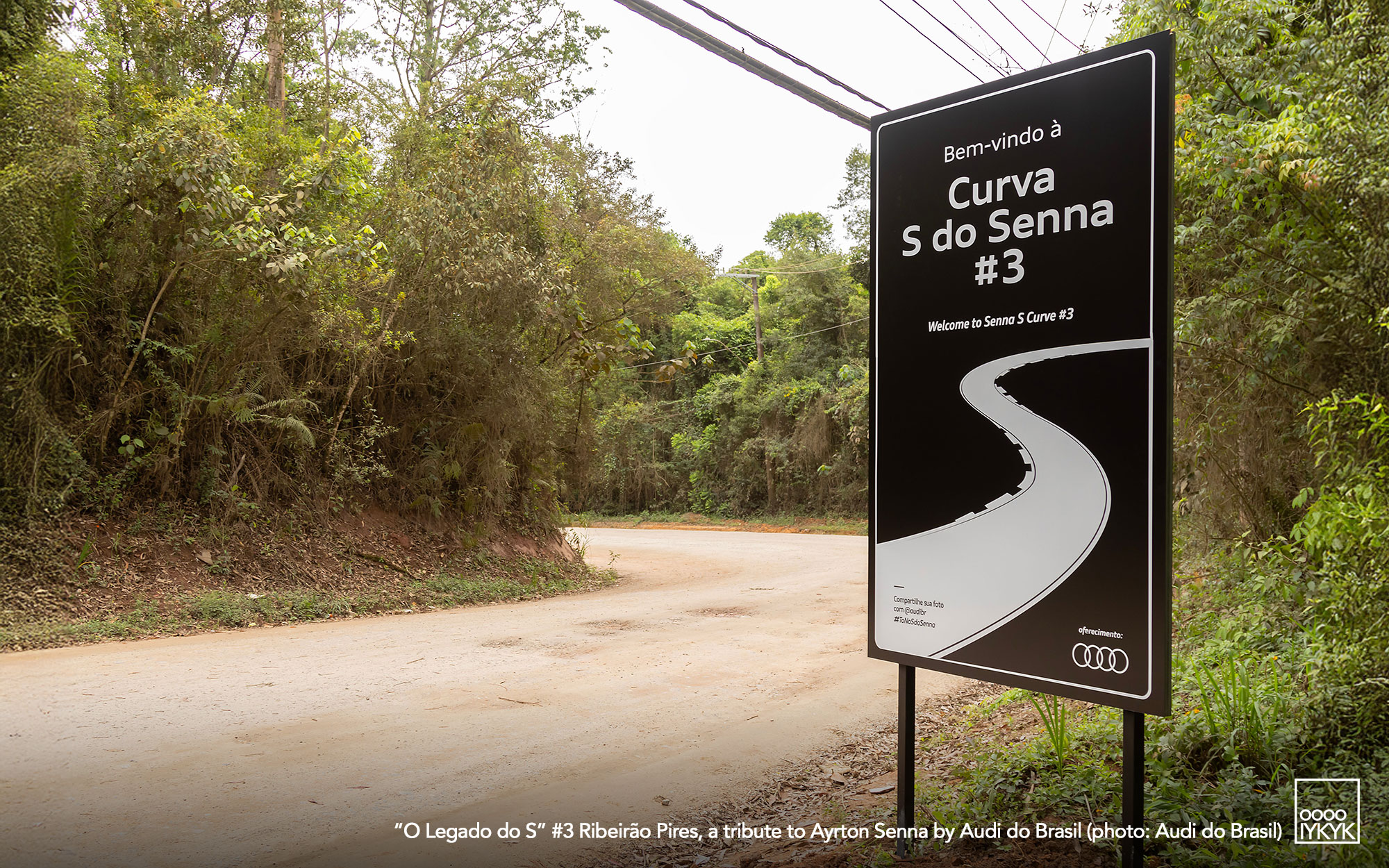 Audi do Brasil Reveals Senna’s New “S” Curve in Ribeirão Pires - ooooIYKYK